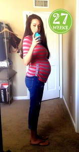 27 Weeks Pregnant Update and Photo